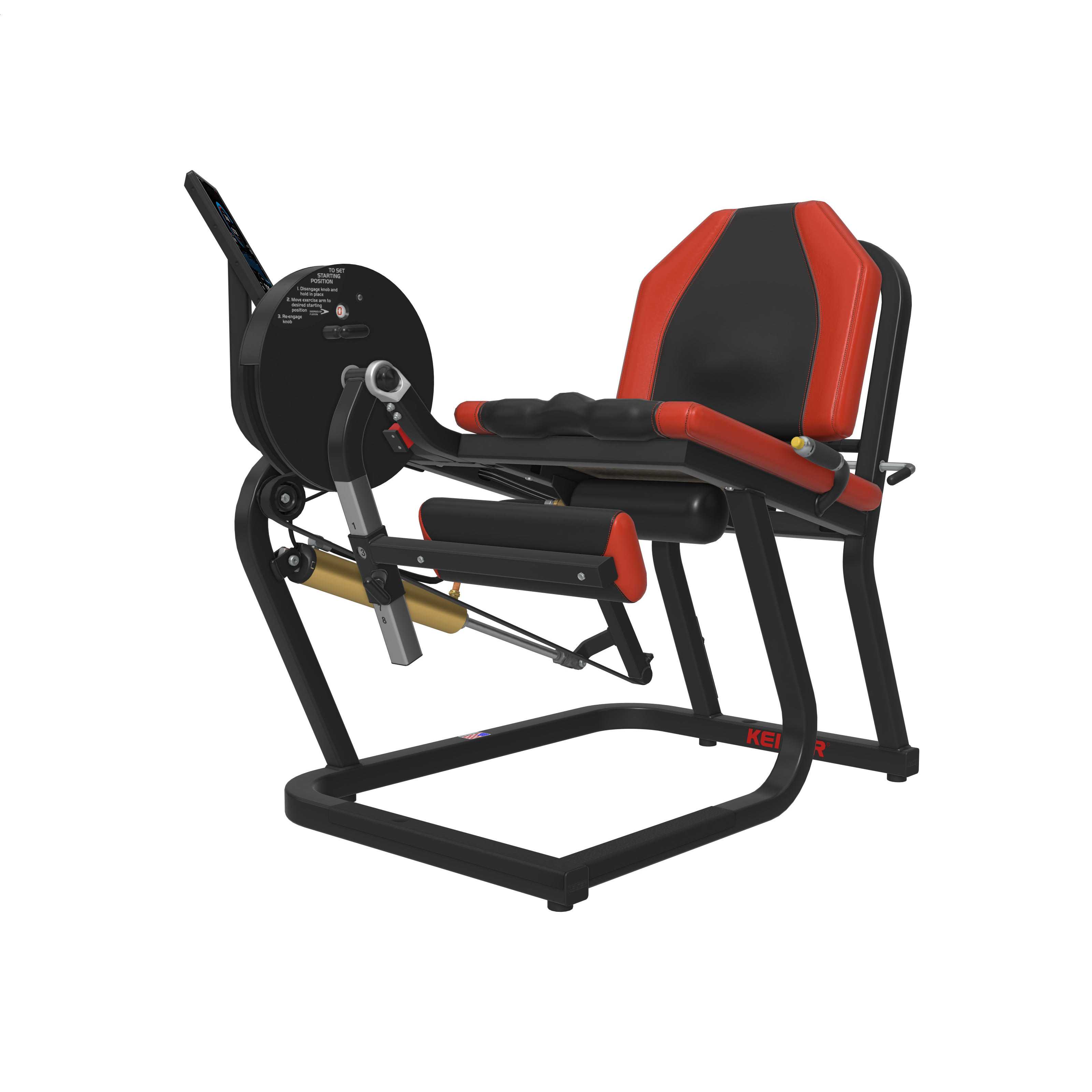 A400 Leg Extension | Strength Training | Keiser