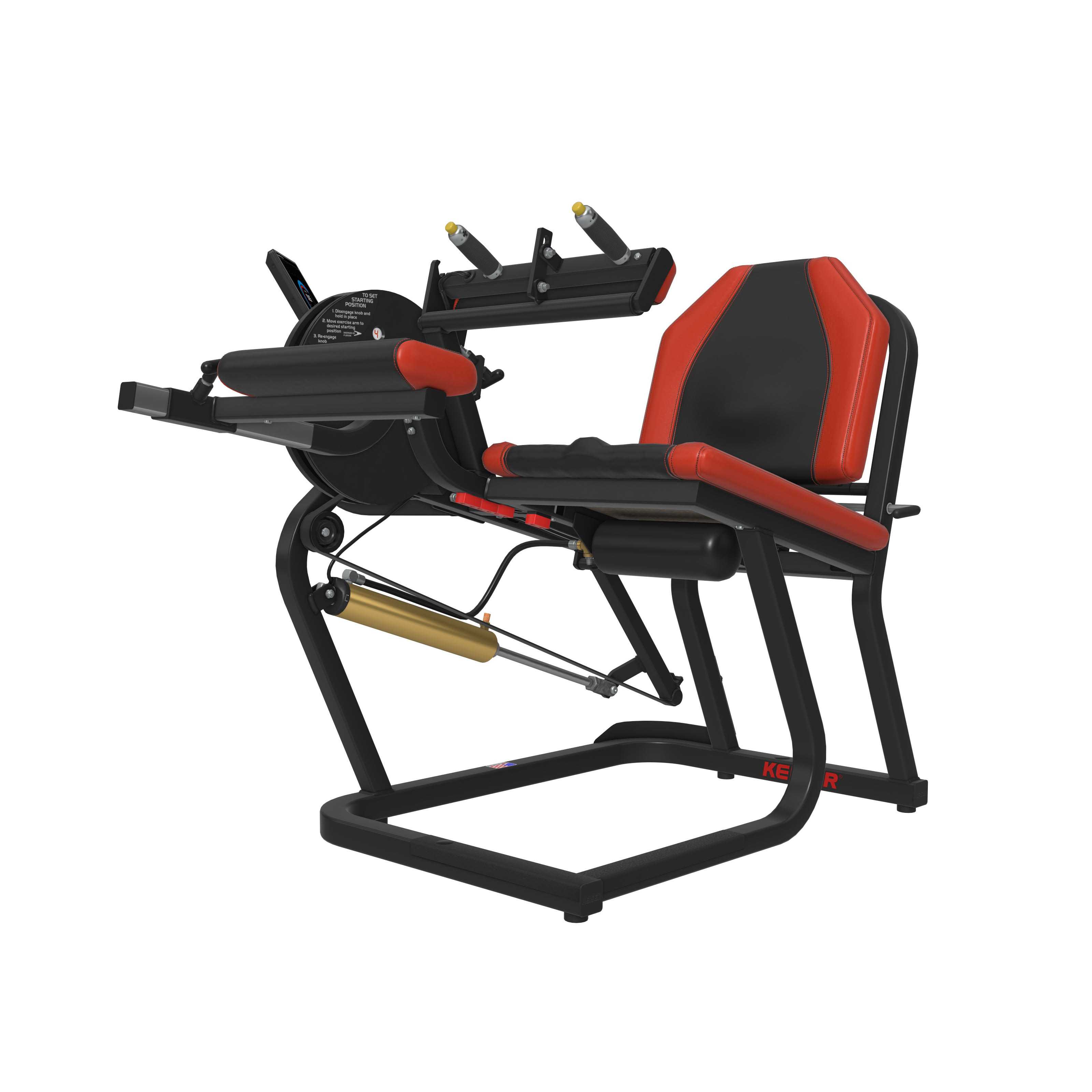 A400 Seated Leg Curl | Strength Training | Keiser