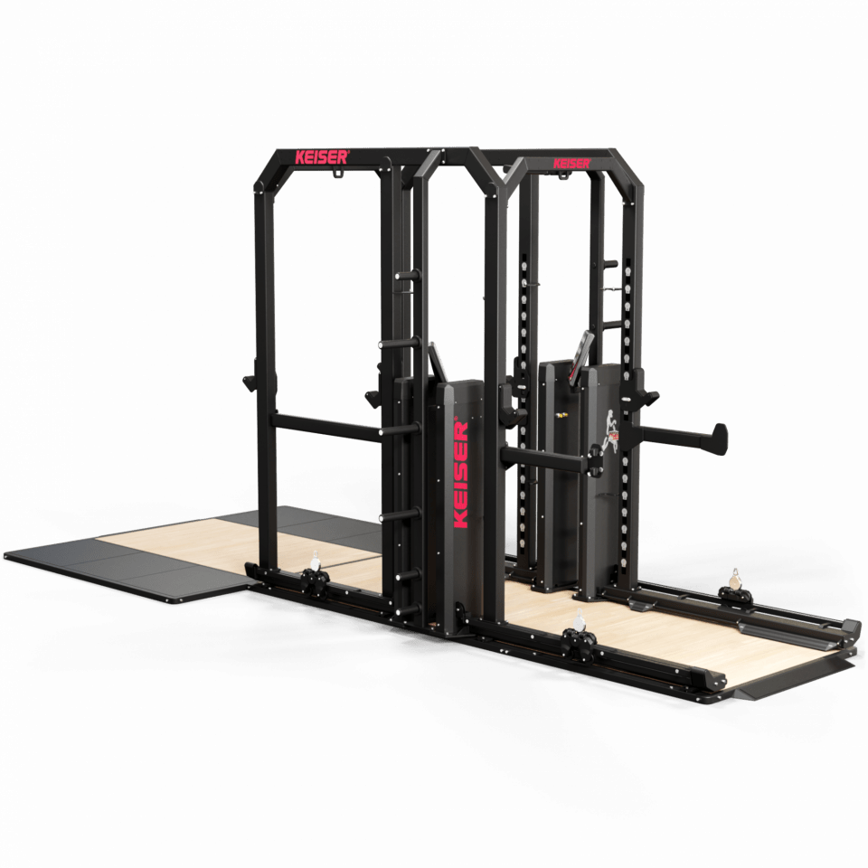 Rack and a Half | Power Racks | Keiser