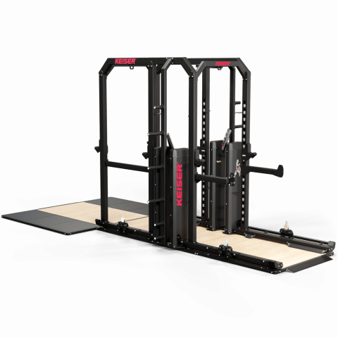 Rack and a Half | Power Racks | Keiser
