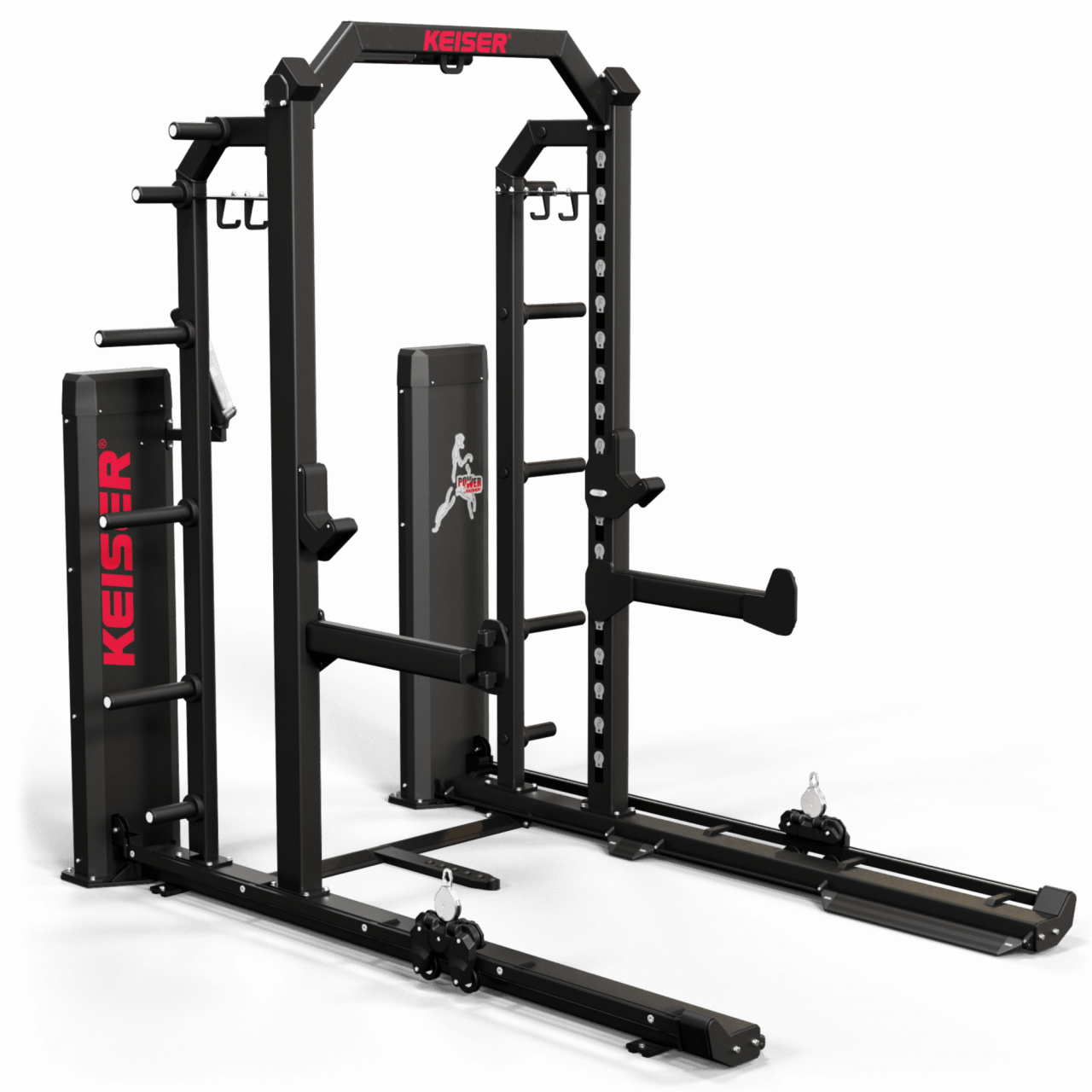 Half Rack Long Base | Power Racks | Keiser