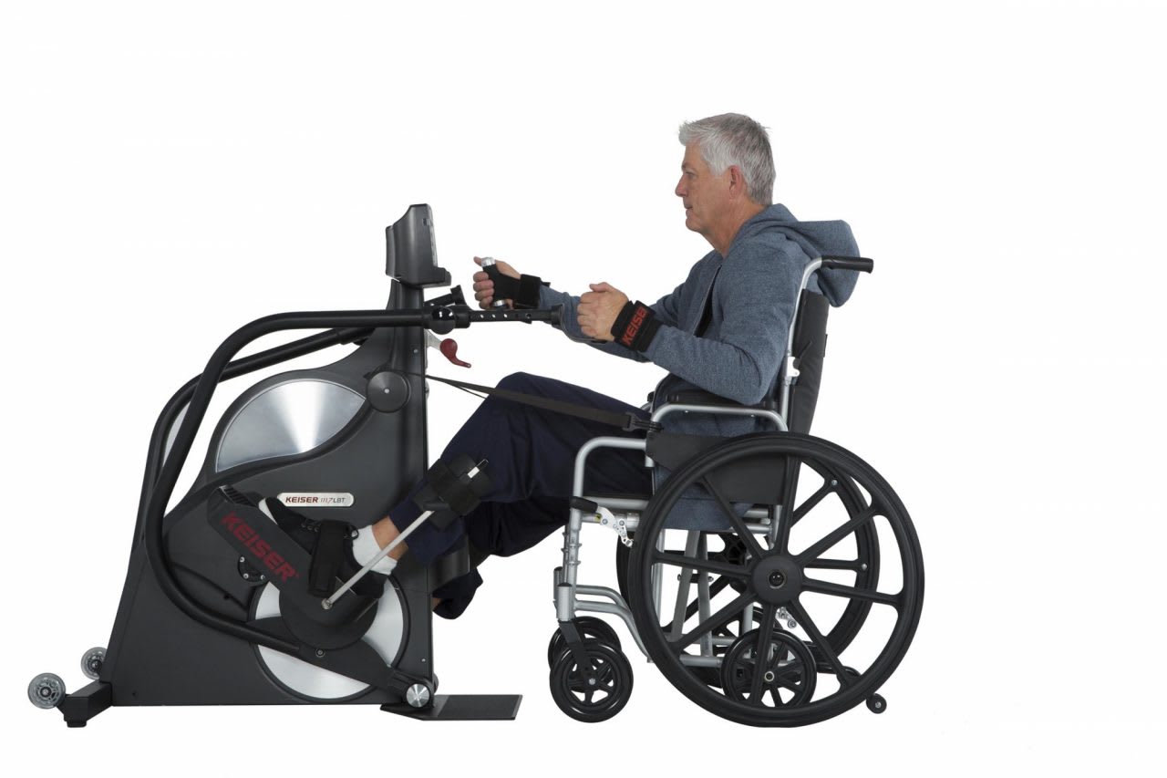 Specialized Physiotherapy Machine | M7i Wheelchair Accessible TBT